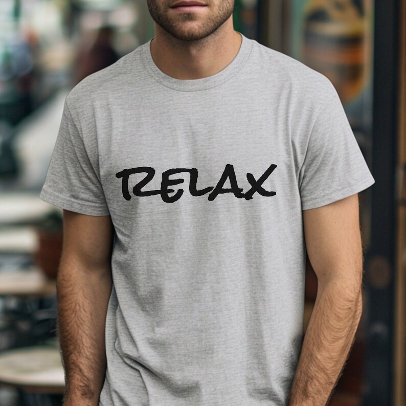 Relax Graphic Tee, Meditation Tee, Unisex T-shirt - Etsy