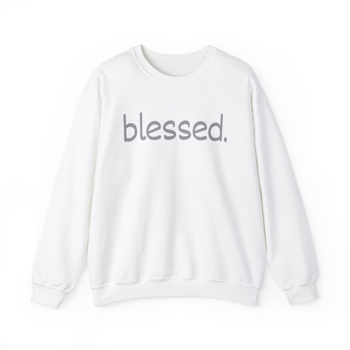 Blessed Sweatshirt, Christian Sweatshirt, Minimalist Christian Shirt ...