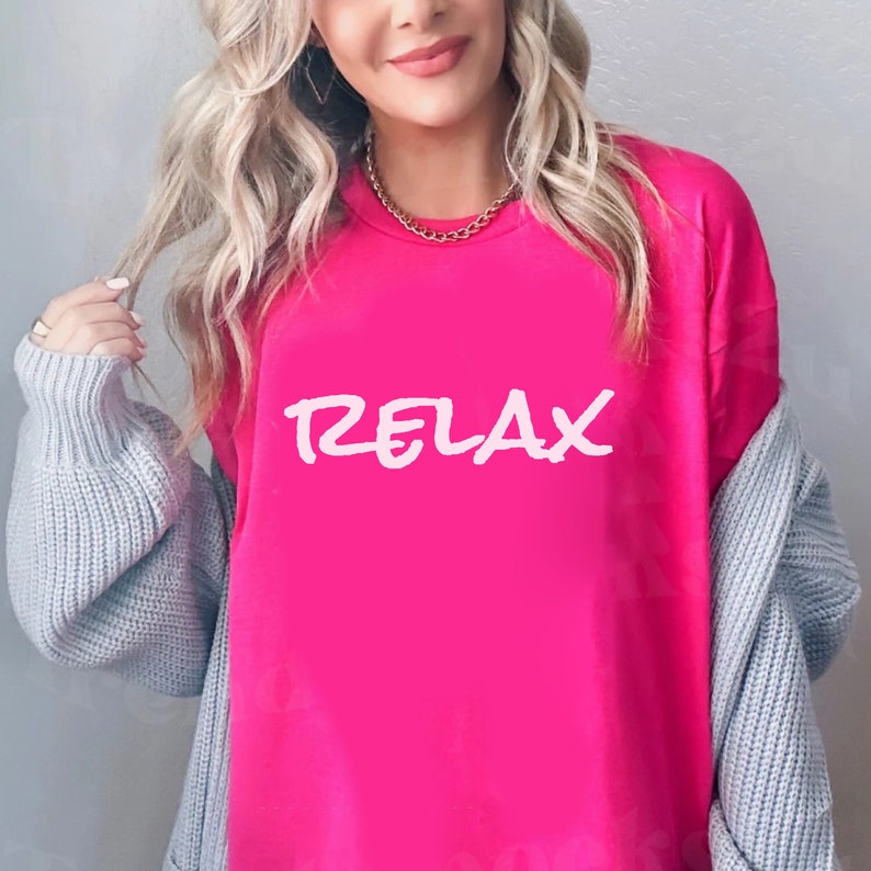 Relax Graphic Tee, Meditation Tee, Unisex T-shirt - Etsy