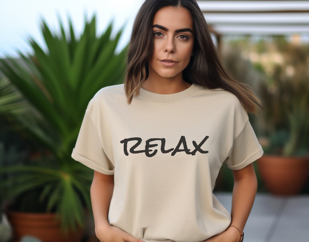 Relax Graphic Tee, Meditation Tee, Unisex T-shirt - Etsy