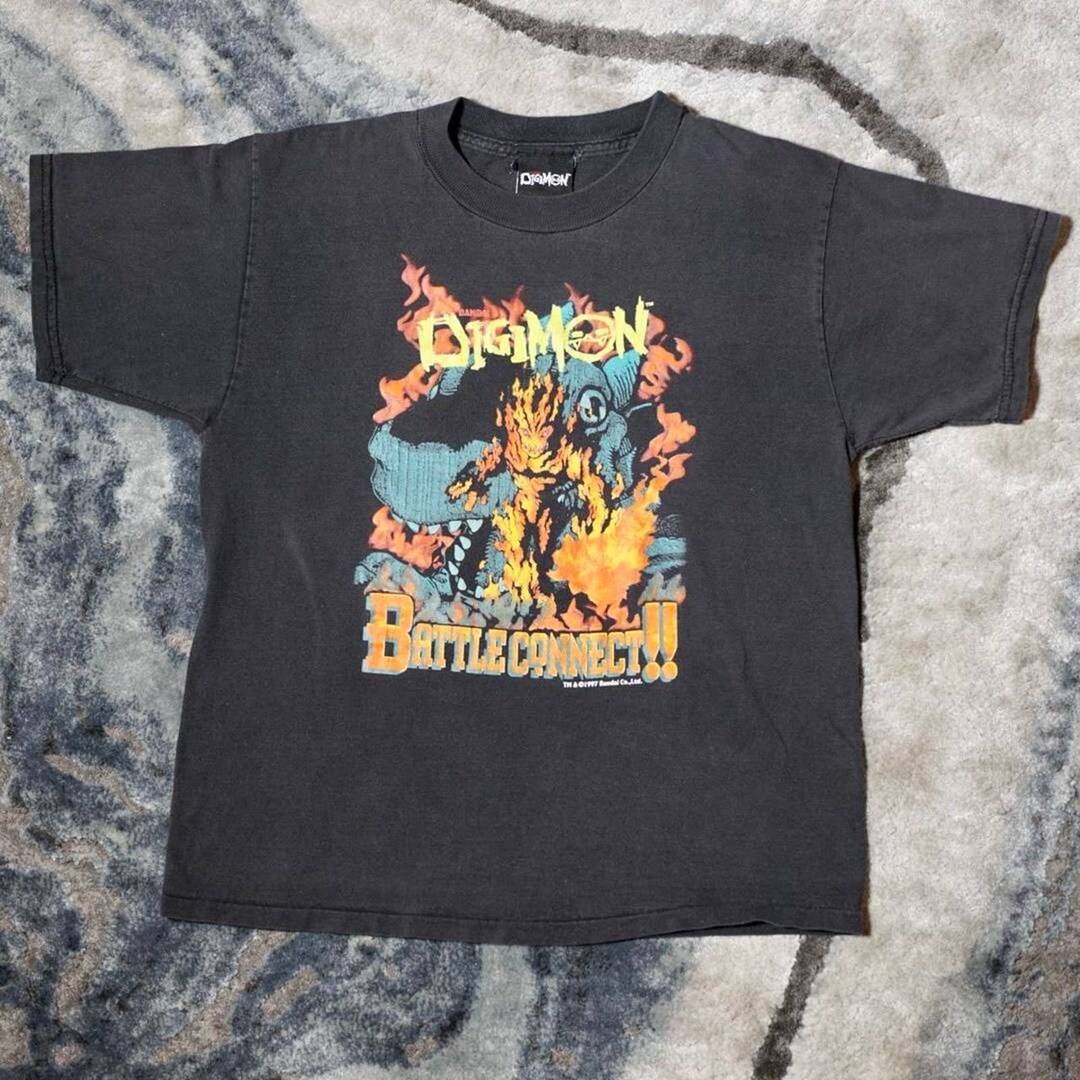 Vintage 1997 Digimon Battle Connect Agumon and Meramon Officially ...