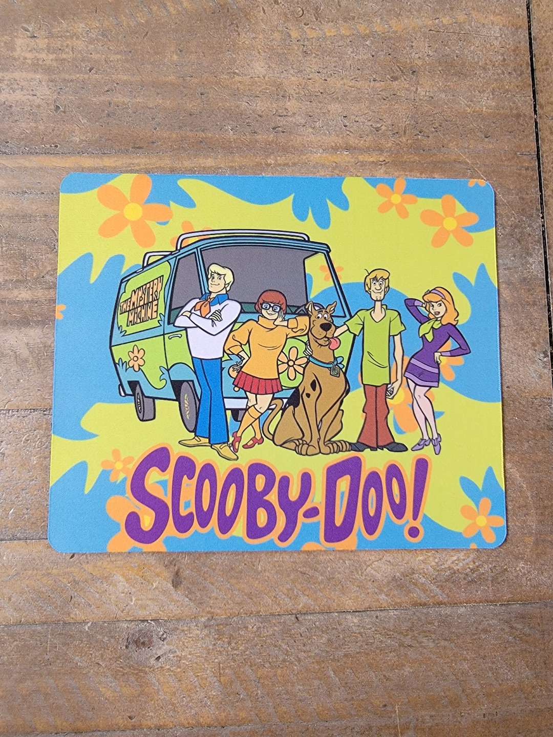 Rectangular Rubber Bottom Mouse Pad Scooby-doo - Etsy