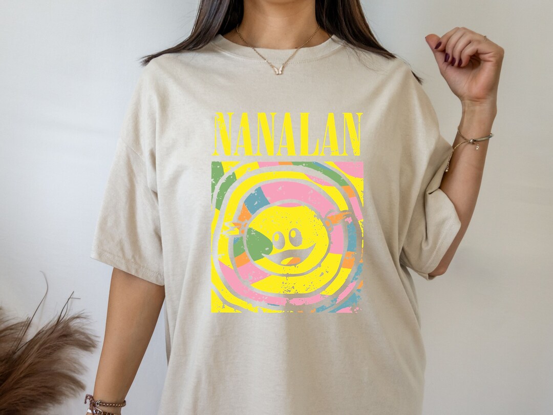 Vintage Nanalan Meme Tshirts, Nanalan Cartoon Merch, Green Princess ...