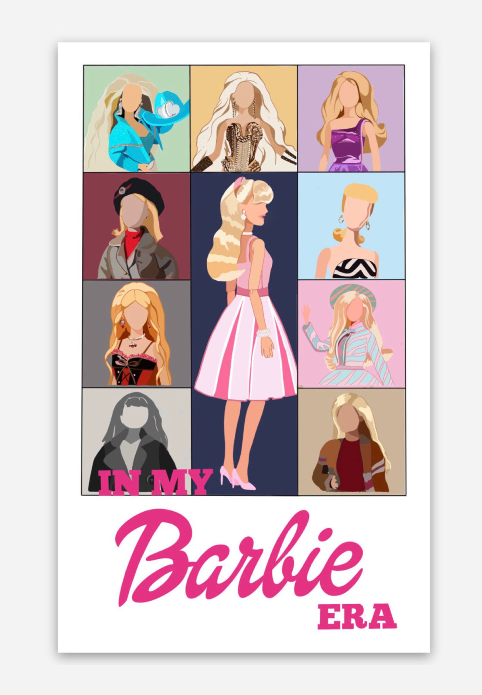 Girl Era Sticker - Etsy