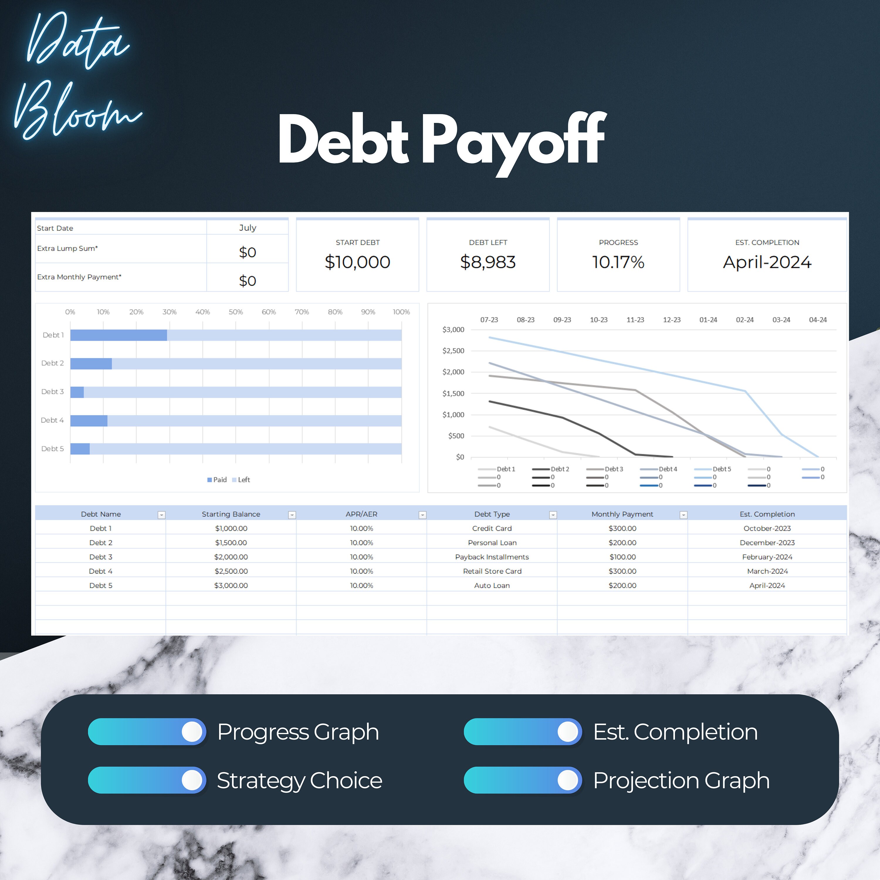 Monthly Budget, Excel Monthly Budget, Budget, Premium Budget, Monthly ...