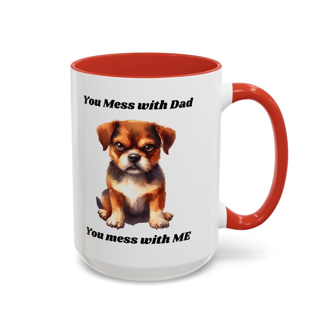 Personalized and Customizable Funny Cute Dog Coffee Mug, Cute Pet Lover ...