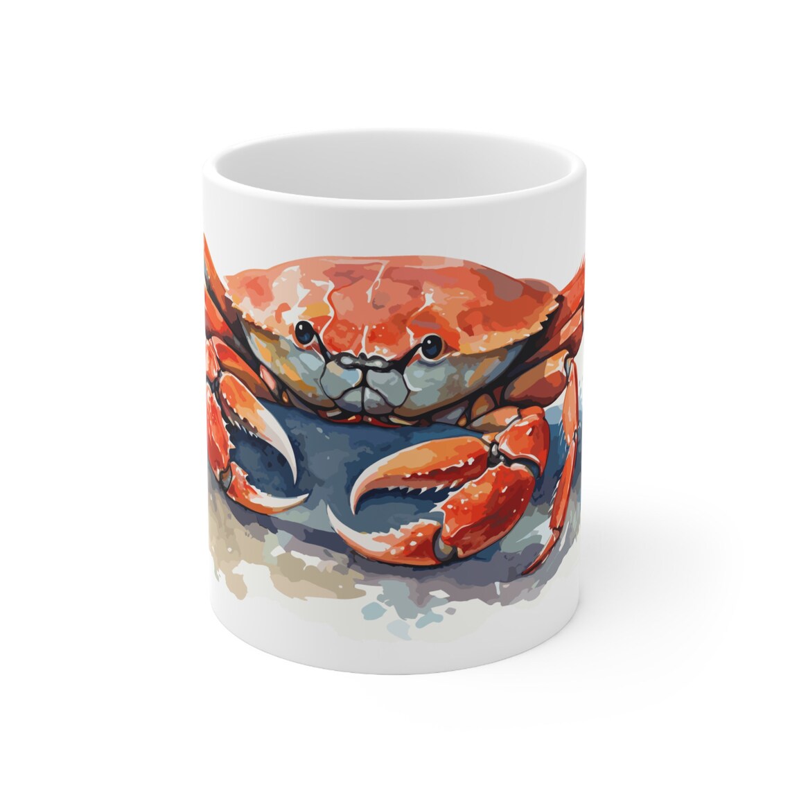 Watercolor Maryland Crab Mug – Chesapeake Bay Coffee Cup, 11 Oz - Etsy