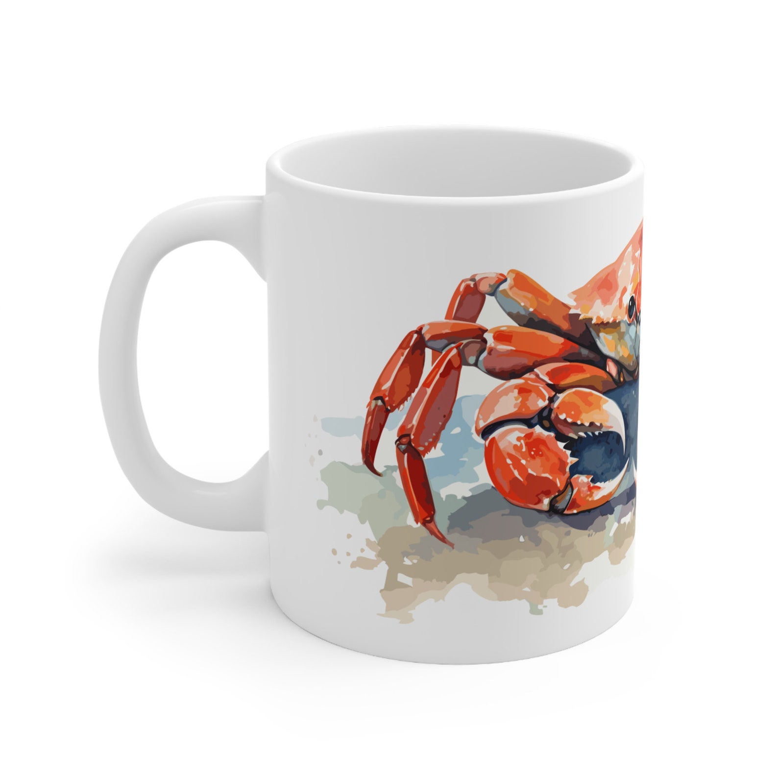 Watercolor Maryland Crab Mug – Chesapeake Bay Coffee Cup, 11 Oz - Etsy