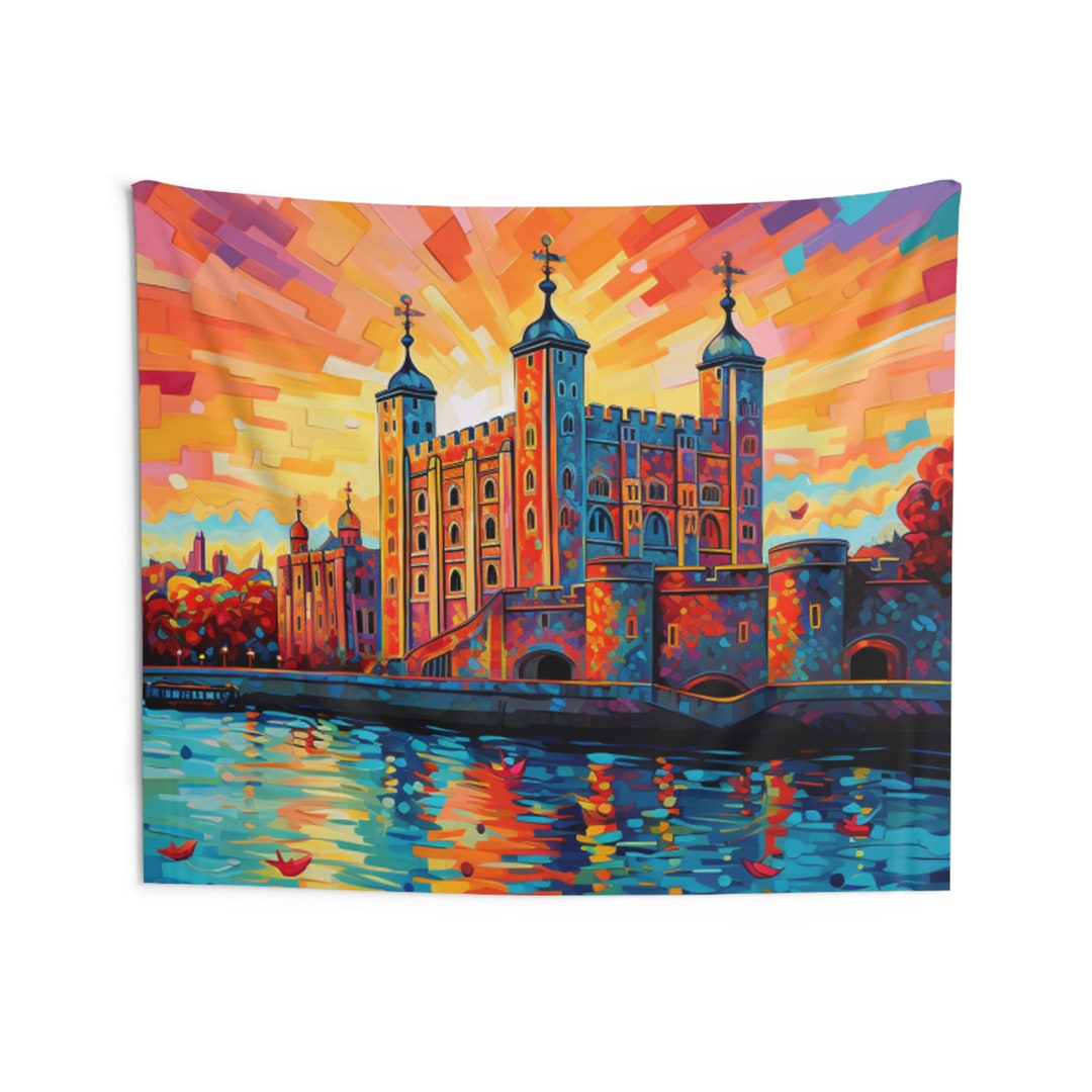 Tower of London England Art World Travel Art Preppy Wall - Etsy
