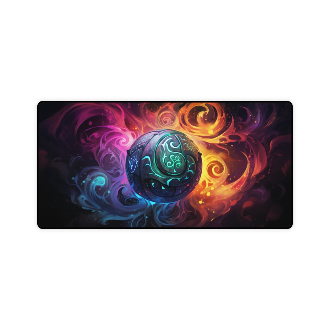 Arcane Ball Desk Mat Desk Pad Aesthetic Deskmat Computer - Etsy