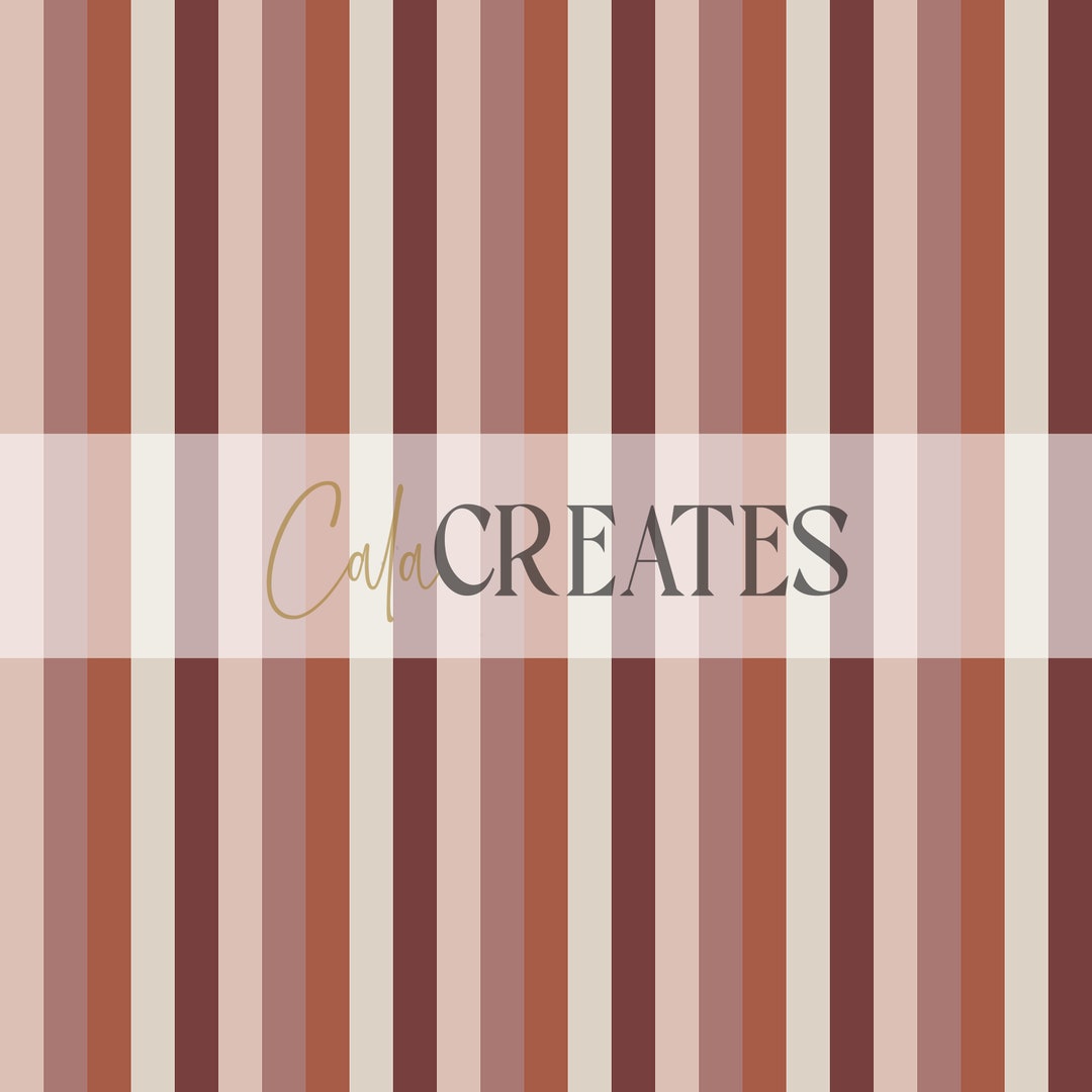 Neutral Mauve Stripe Coordinate Pattern | Seamless Pattern, Sublimation ...