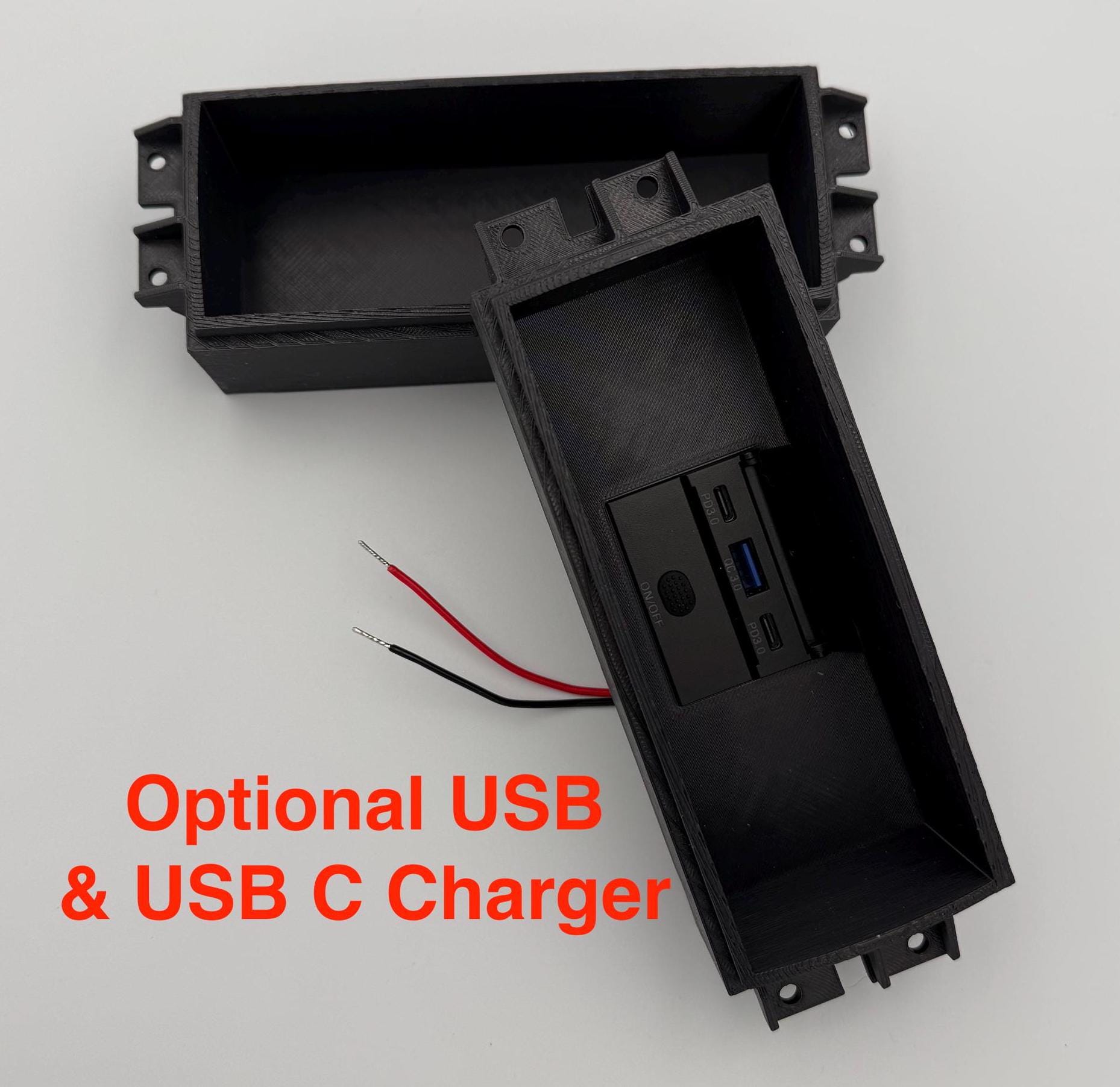 NNBS Center Console Rear Cubby Control Delete for 2007-2014 Silverado ...