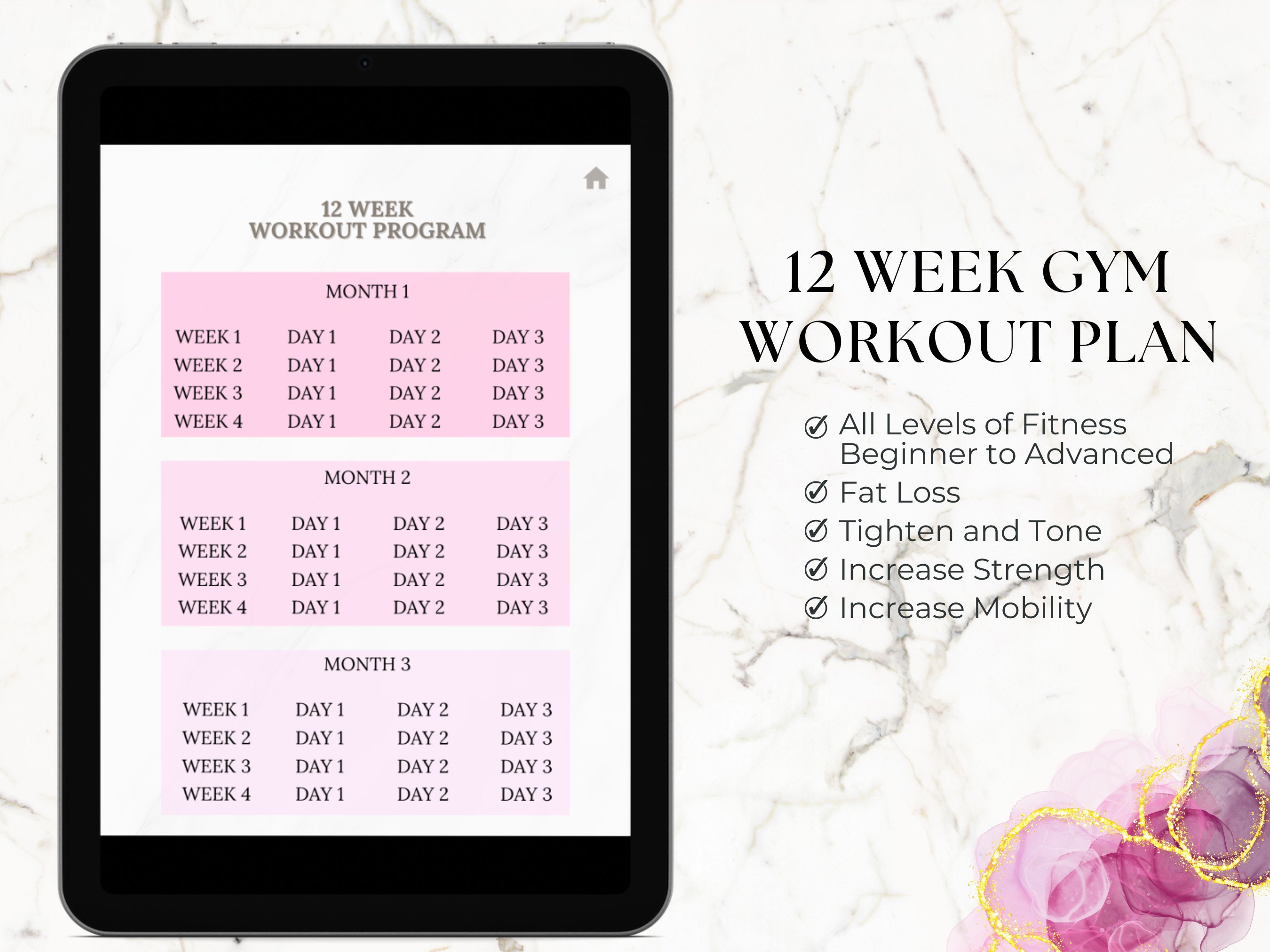Fitness Planner, Wellness Journal, Workout Planner, Weight Loss Tracker ...