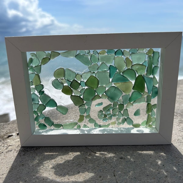 Sea Glass Mosaic - Etsy