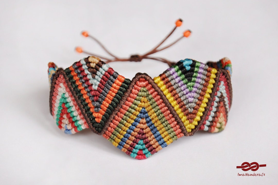 Macrame Bracelet - Etsy Canada