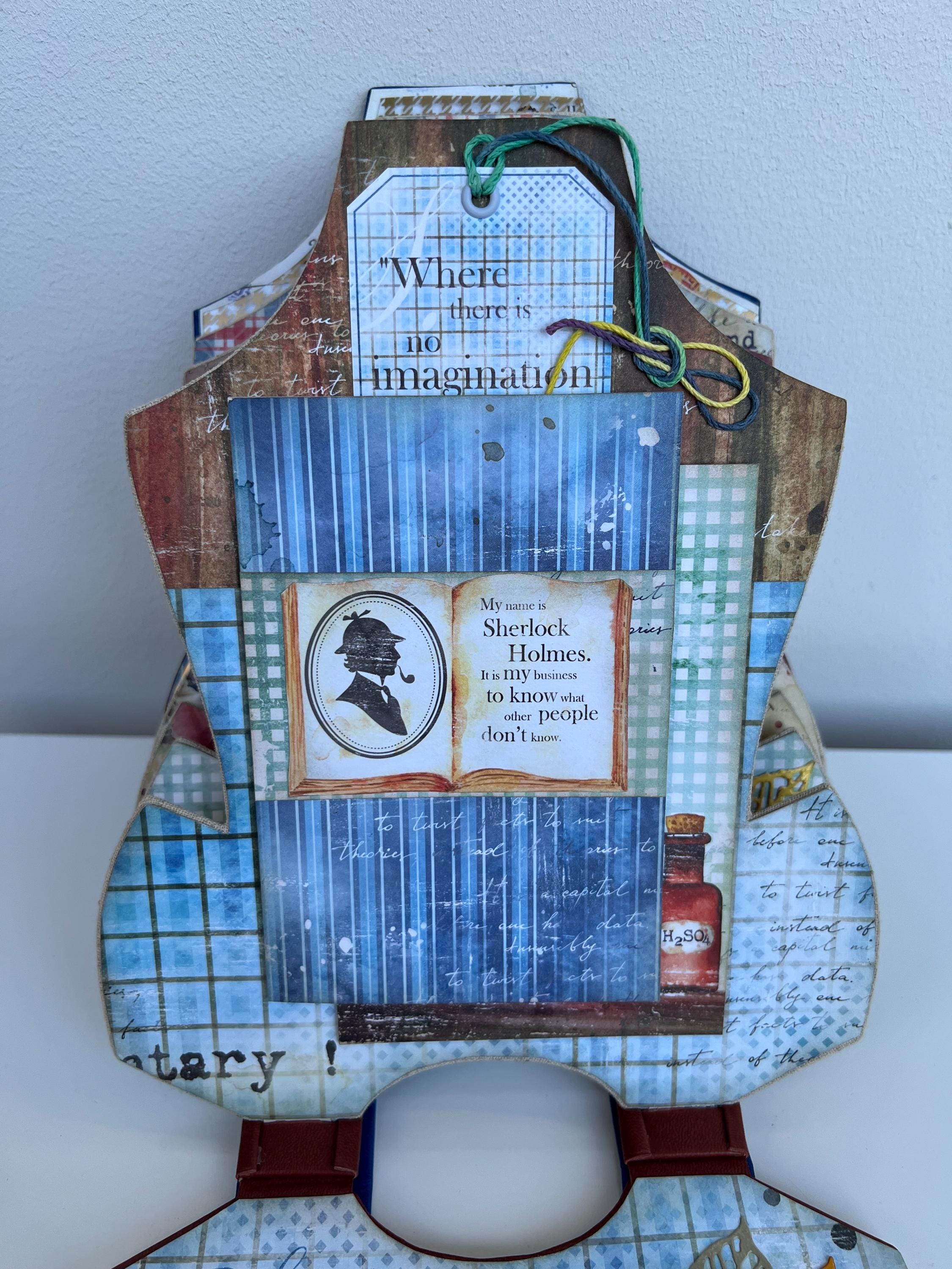 Sherlock Holmes Baby Boy Album in Bodysuit Shape — 5 Pages, 60 Photos ...