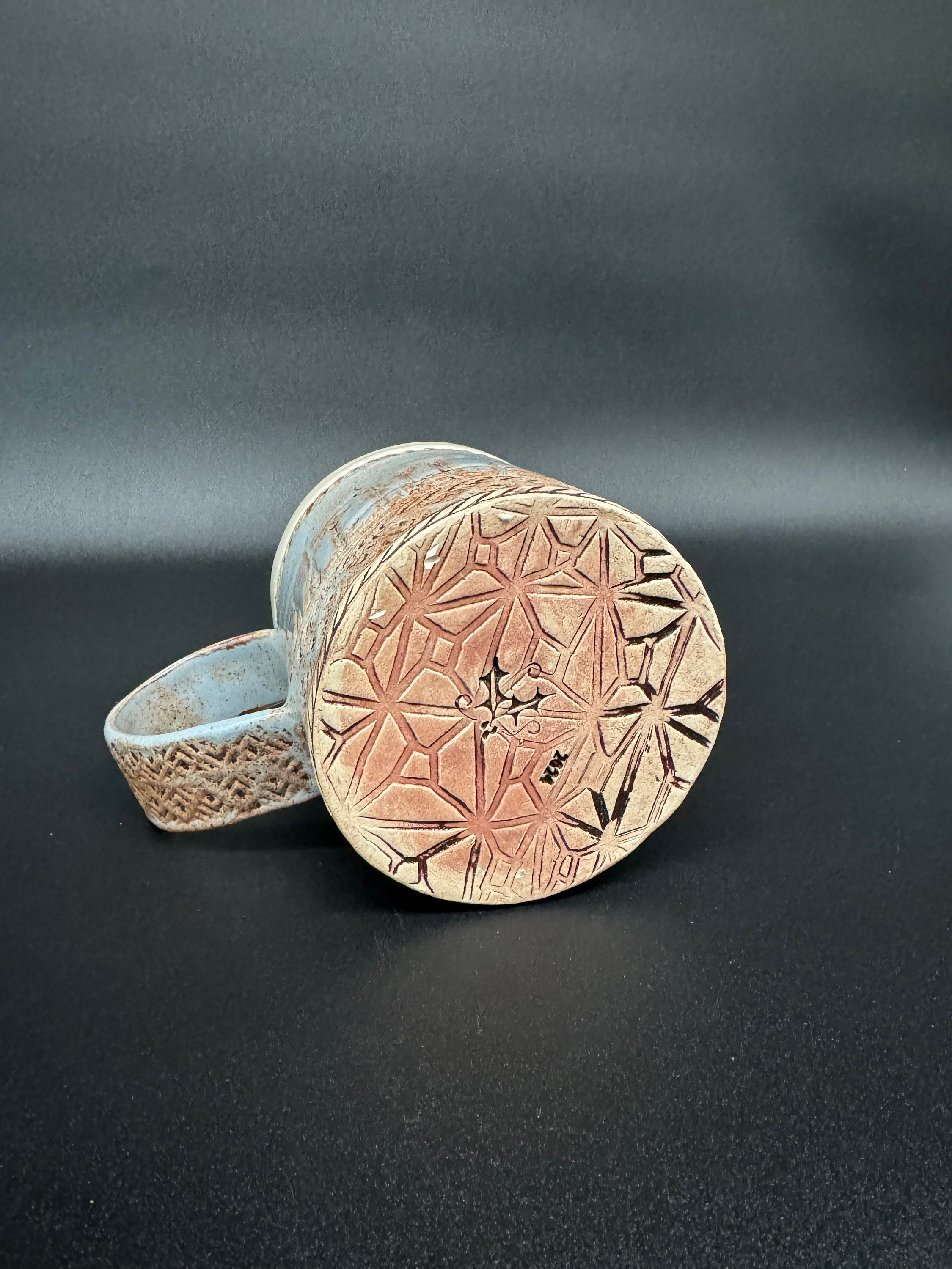 Coffee or Tea Mug Slab Built Pottery Ceramic - Etsy