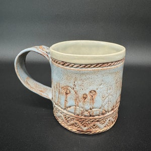Coffee or Tea Mug Slab Built Pottery Ceramic - Etsy