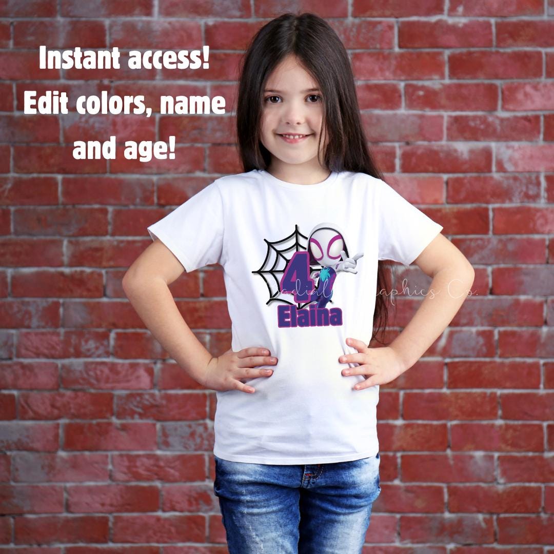 Spidey Girl PNG | Spidey and His Amazing Friends Inspired Digital ...