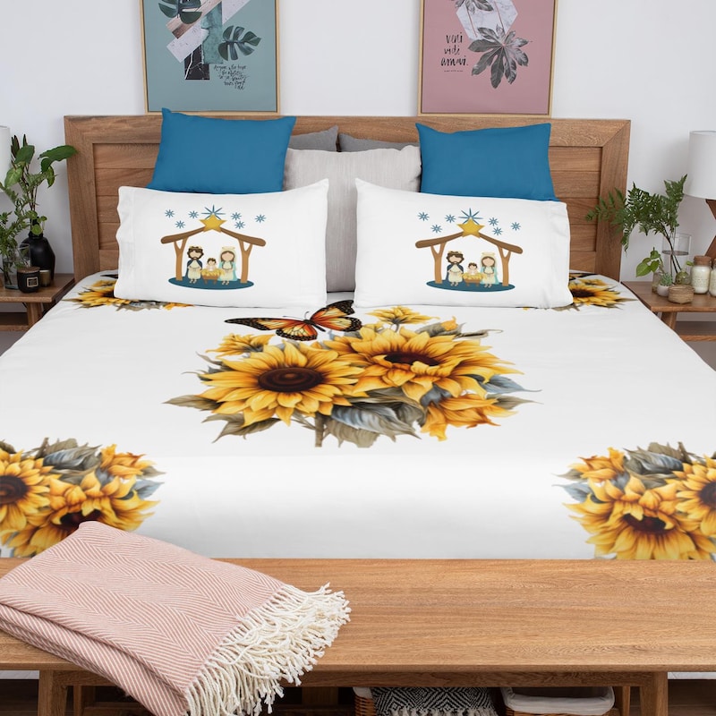 Sunflower Bedding - Etsy