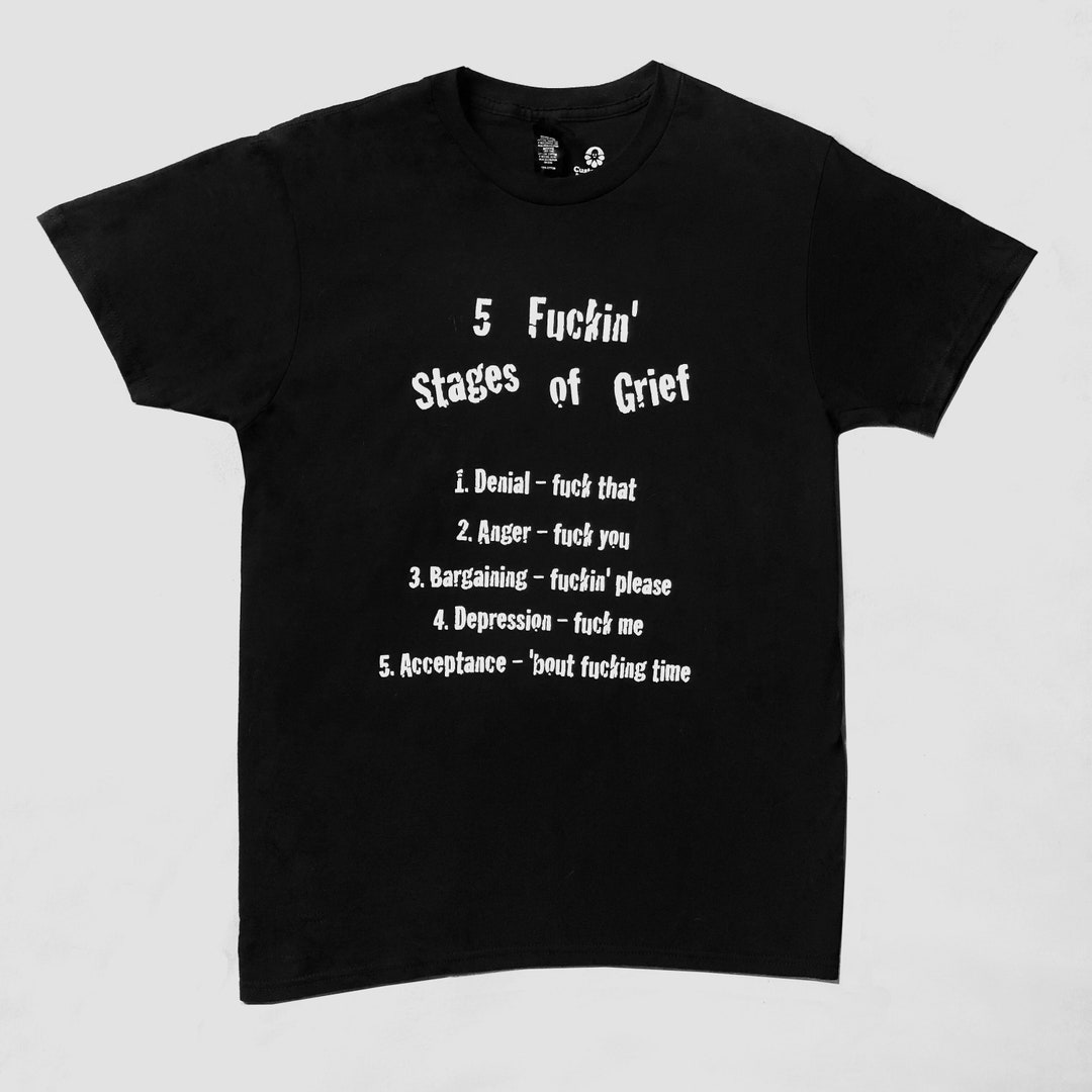 5 Stages of Grief - Etsy