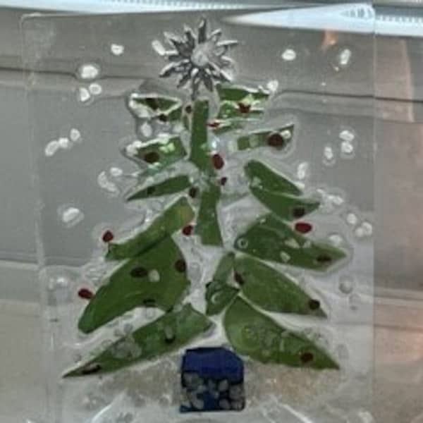 Glass Christmas Tree - Etsy