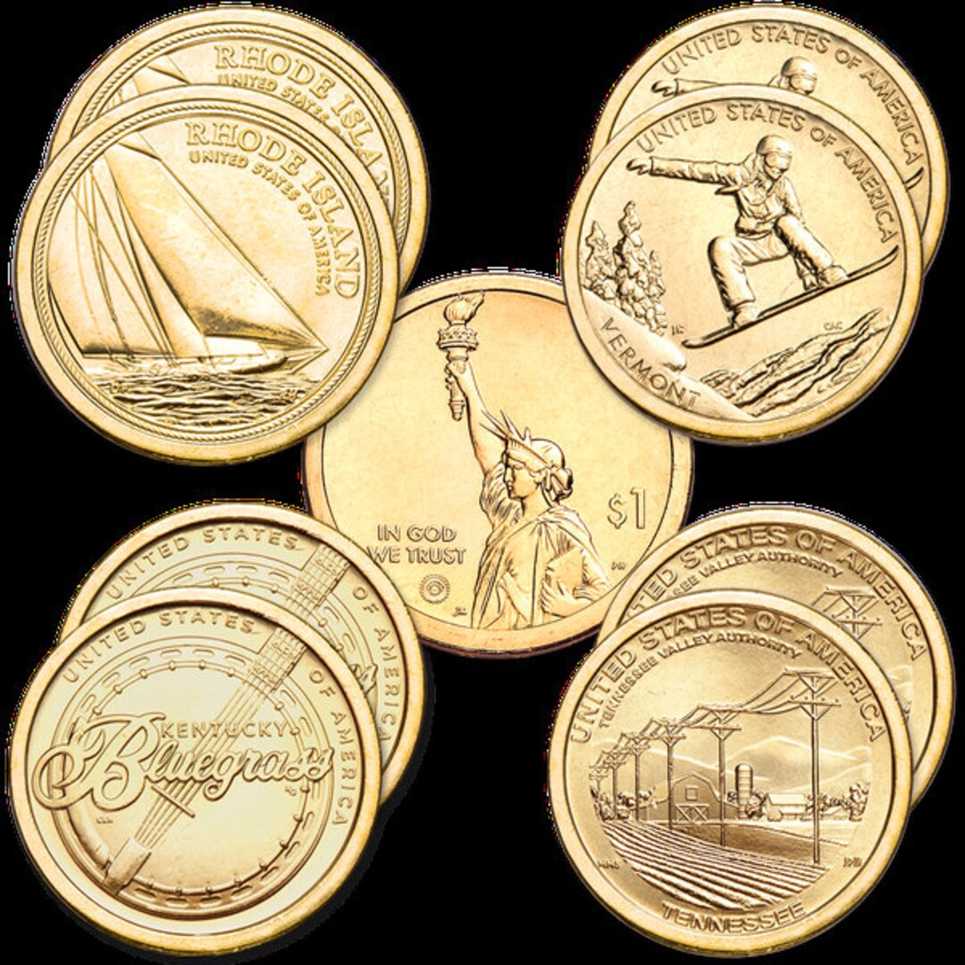 2022 P American Innovation Coin Set. 4 Coins. - Etsy