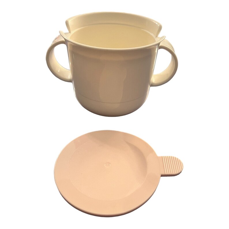 Vintage Tupperware Sugar Bowl With Pink Snap Lid 10oz 2310A-4 1990's ...