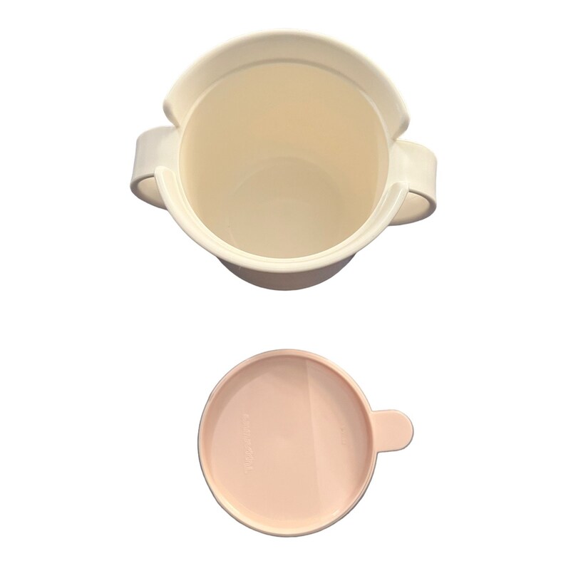 Vintage Tupperware Sugar Bowl With Pink Snap Lid 10oz 2310A-4 1990's ...