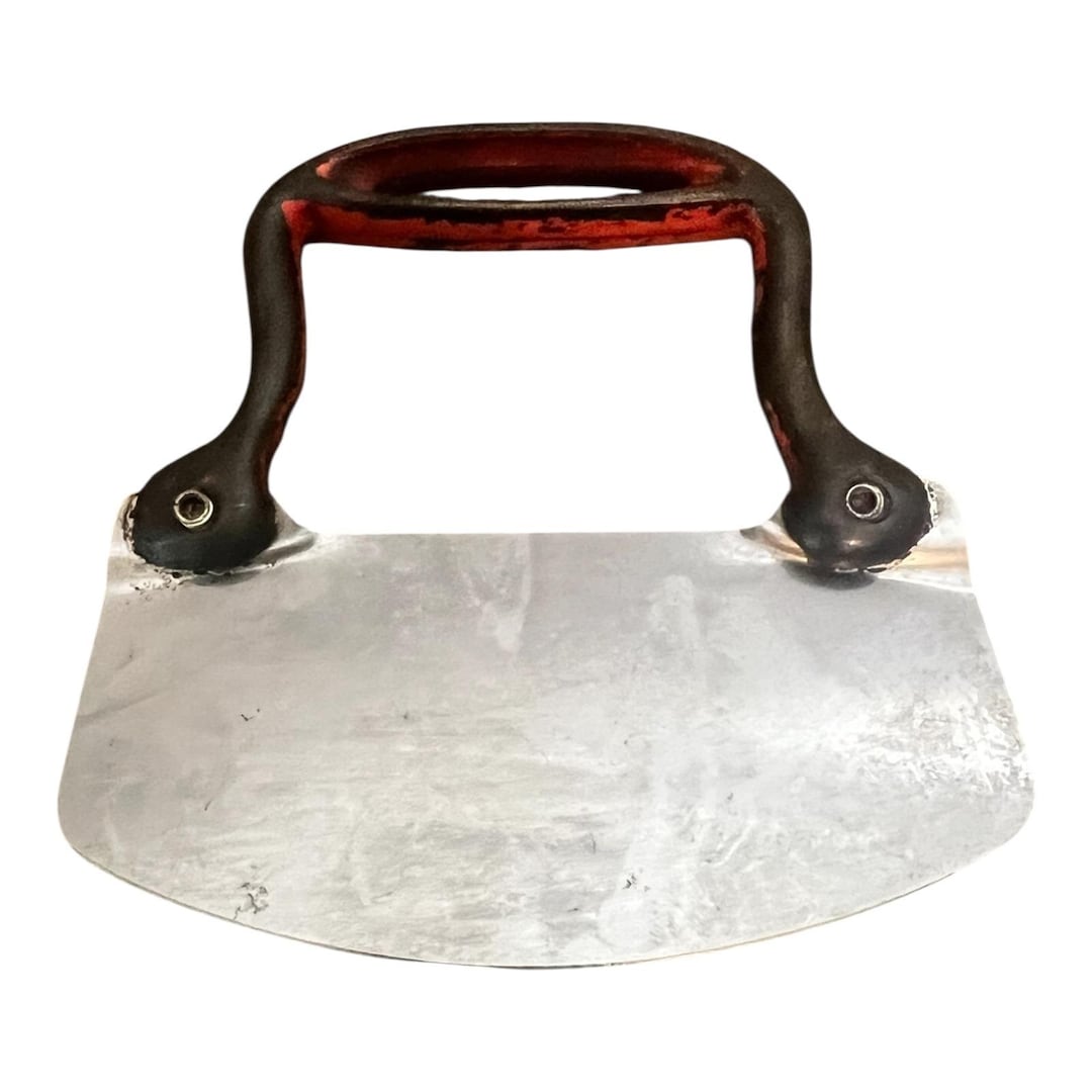 Vtg Acme Double-bladed Rocking Food Chopper Mezzaluna 1940s Stainless ...