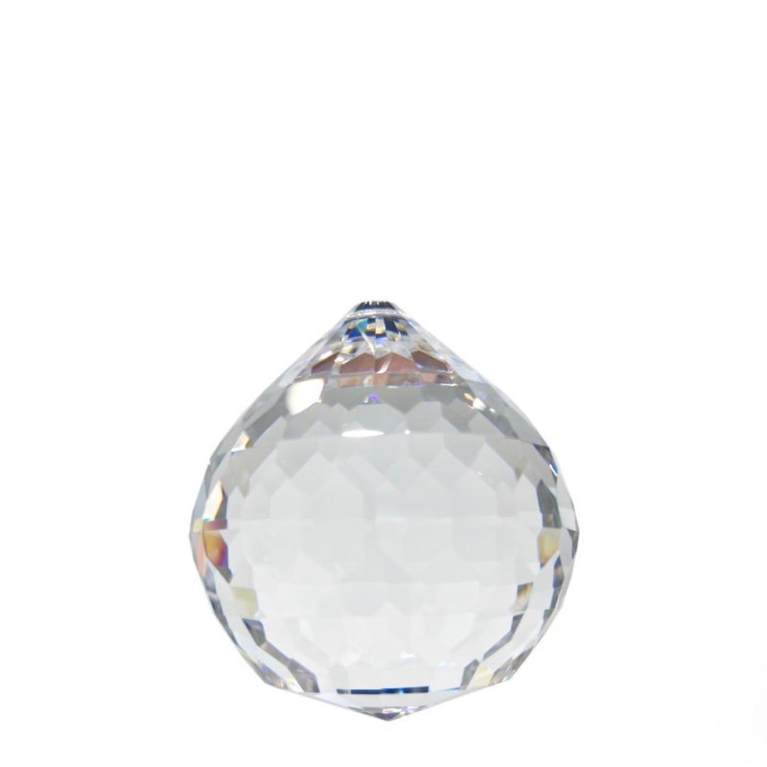 40mm Clear Faceted Ball Chandelier Crystals, Asfour Lead Crystal #730 ...