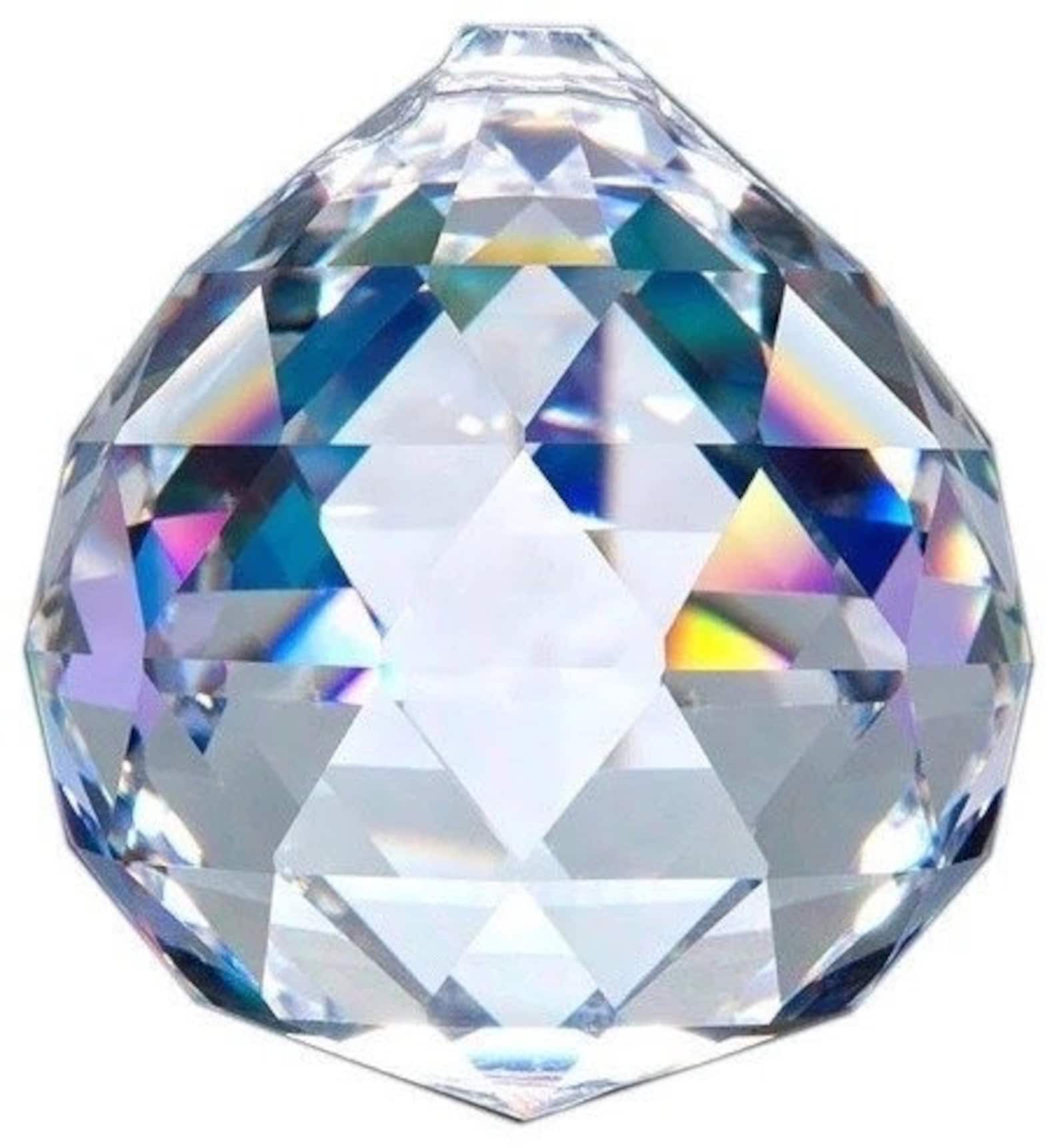 20mm Clear Faceted Ball Chandelier Crystals, Asfour Lead Crystal #701 ...
