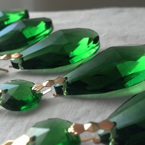 Green Teardrop - Etsy