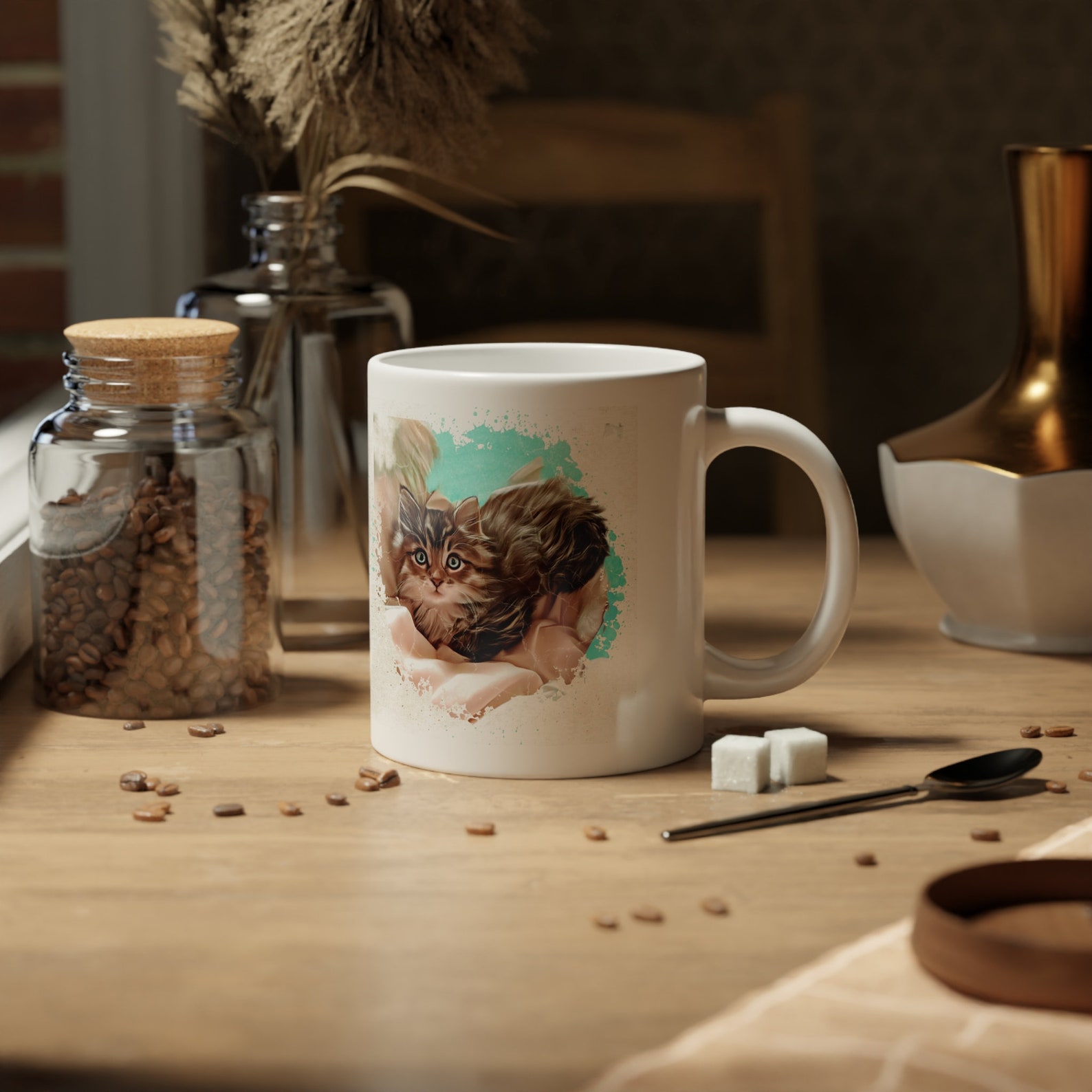 Personalized Cat Mug Capture Your Feline Friends Charm With a Custom ...