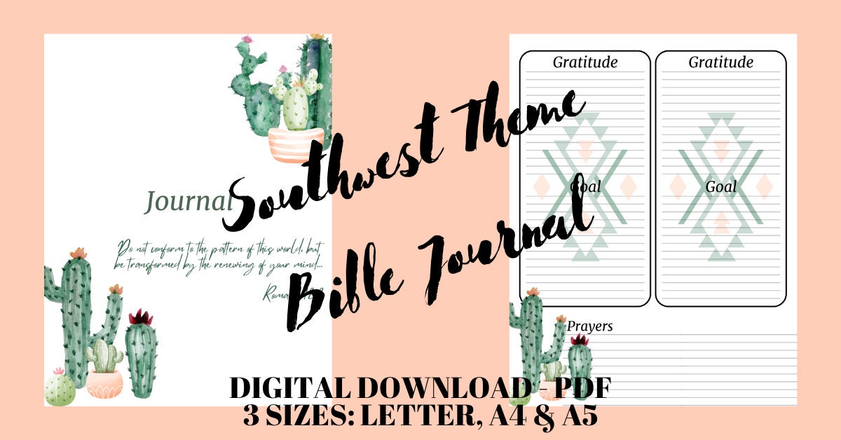 Bible Journal, Bible Study Printable, Christian Journaling, Gratitude ...