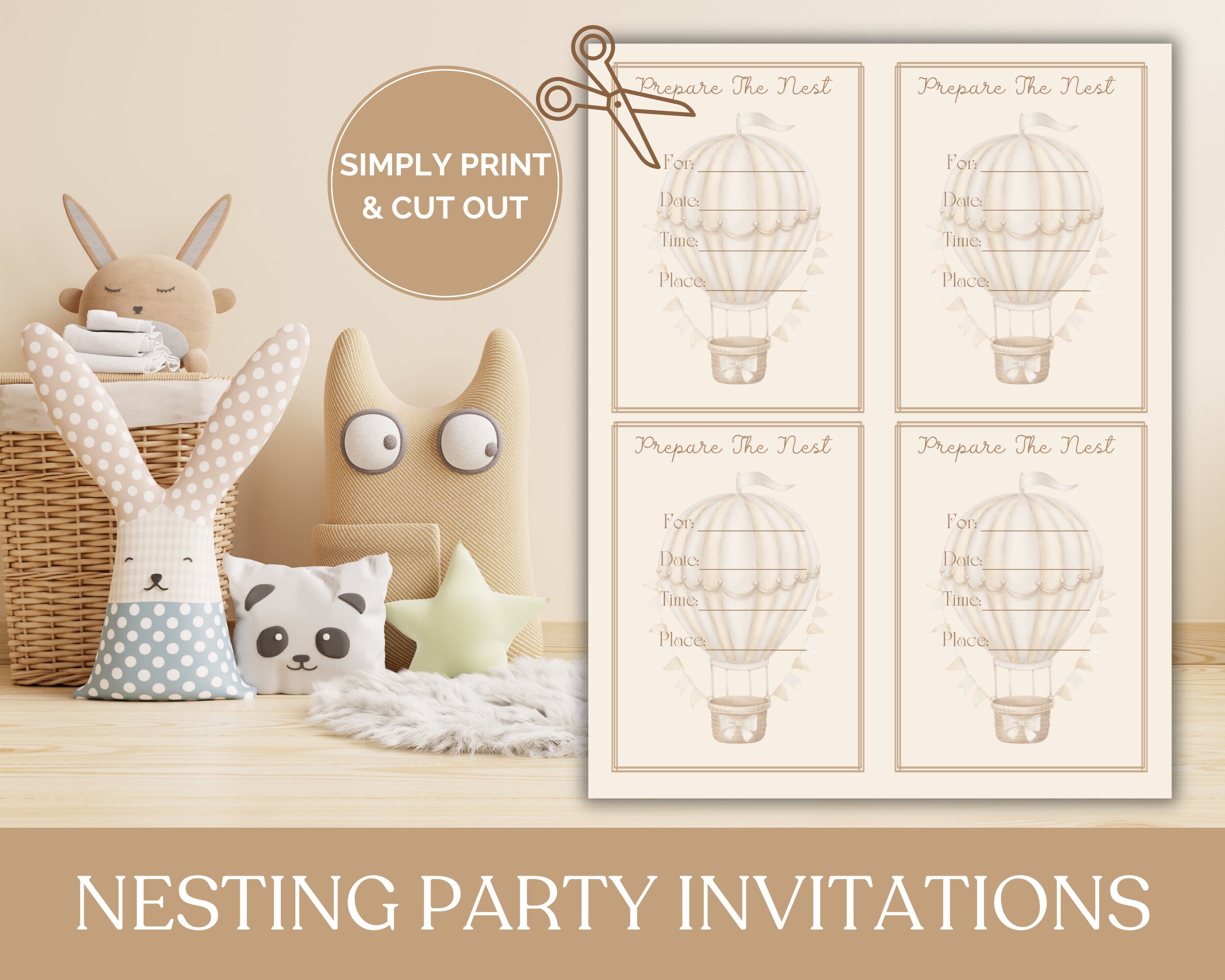 Nesting Party Planner/nesting Baby Shower Planner/nesting Party ...