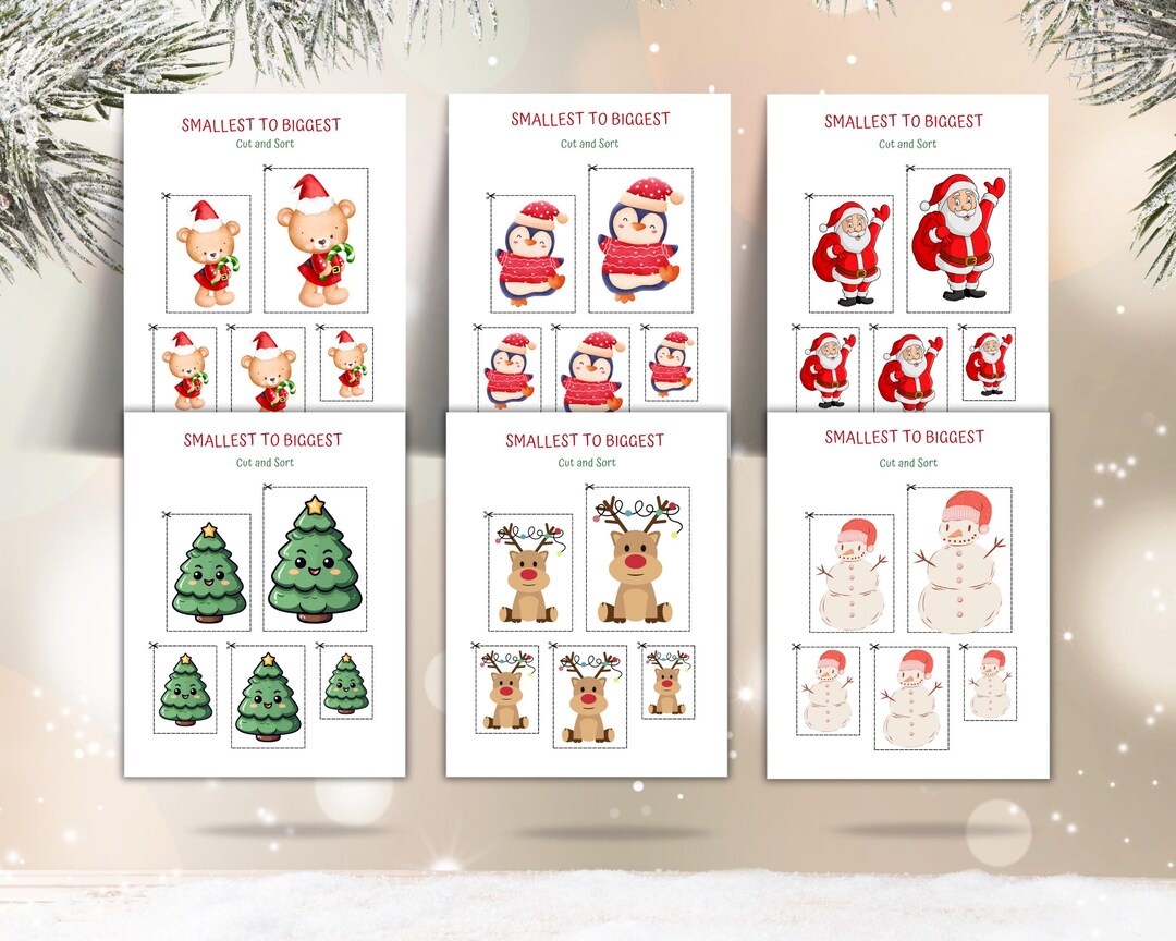 Fun Christmas Sorting Activities for Kids: Engage and Learn/ Sorting ...