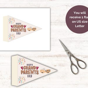 Celebrate Grandparent's Day With Printable Flag/printable Grandparent's ...