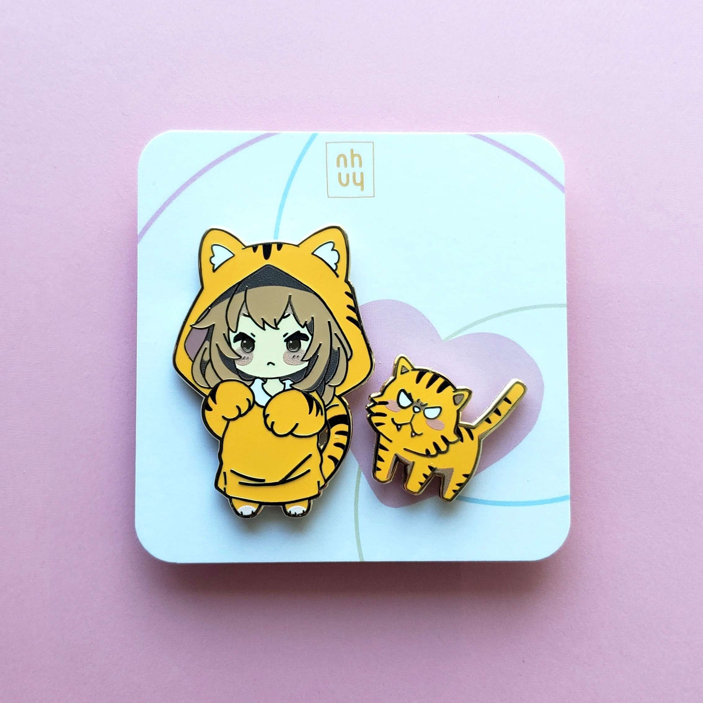 Tiger Onesie Taiga | Enamel Pin - Etsy
