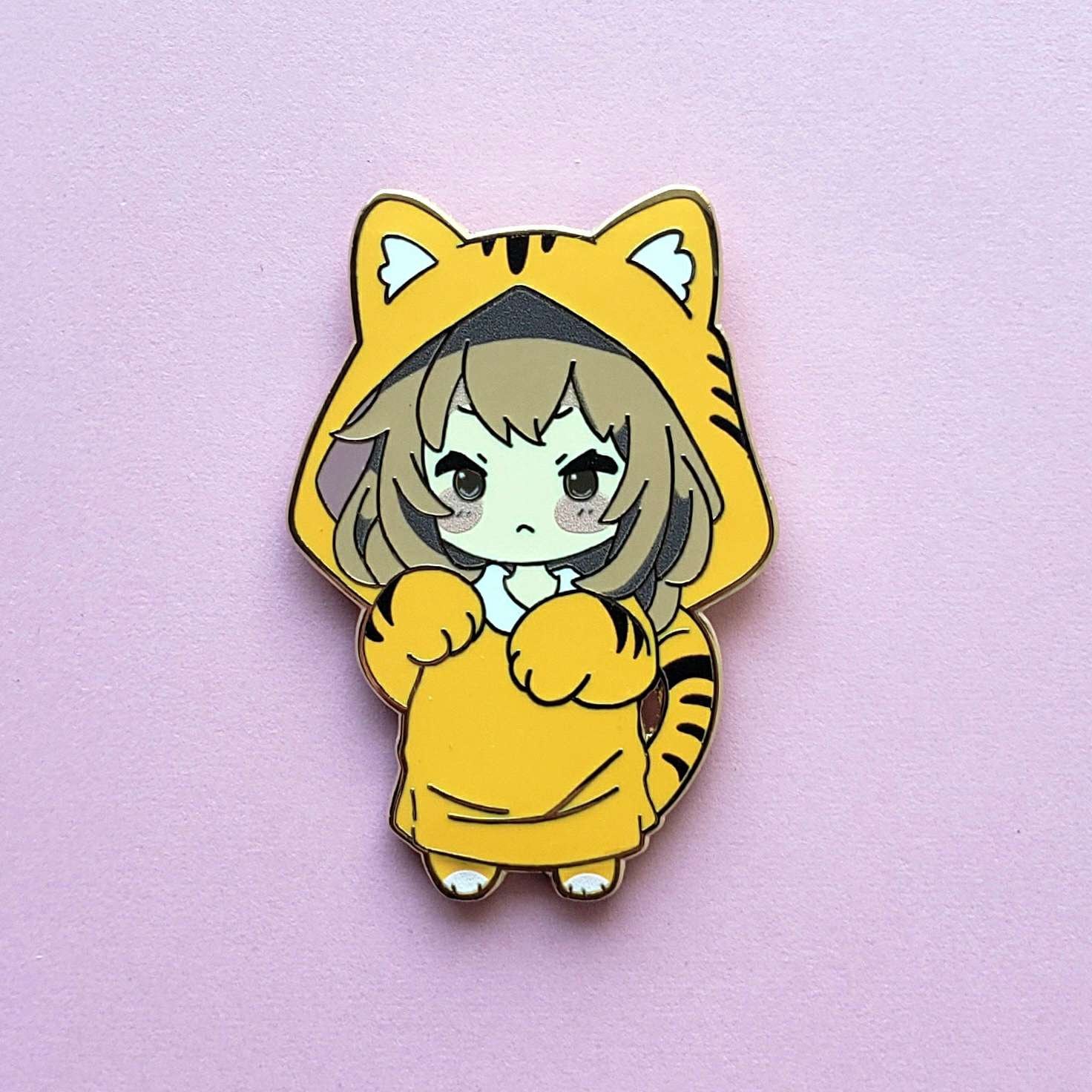 Tiger Onesie Taiga | Enamel Pin - Etsy