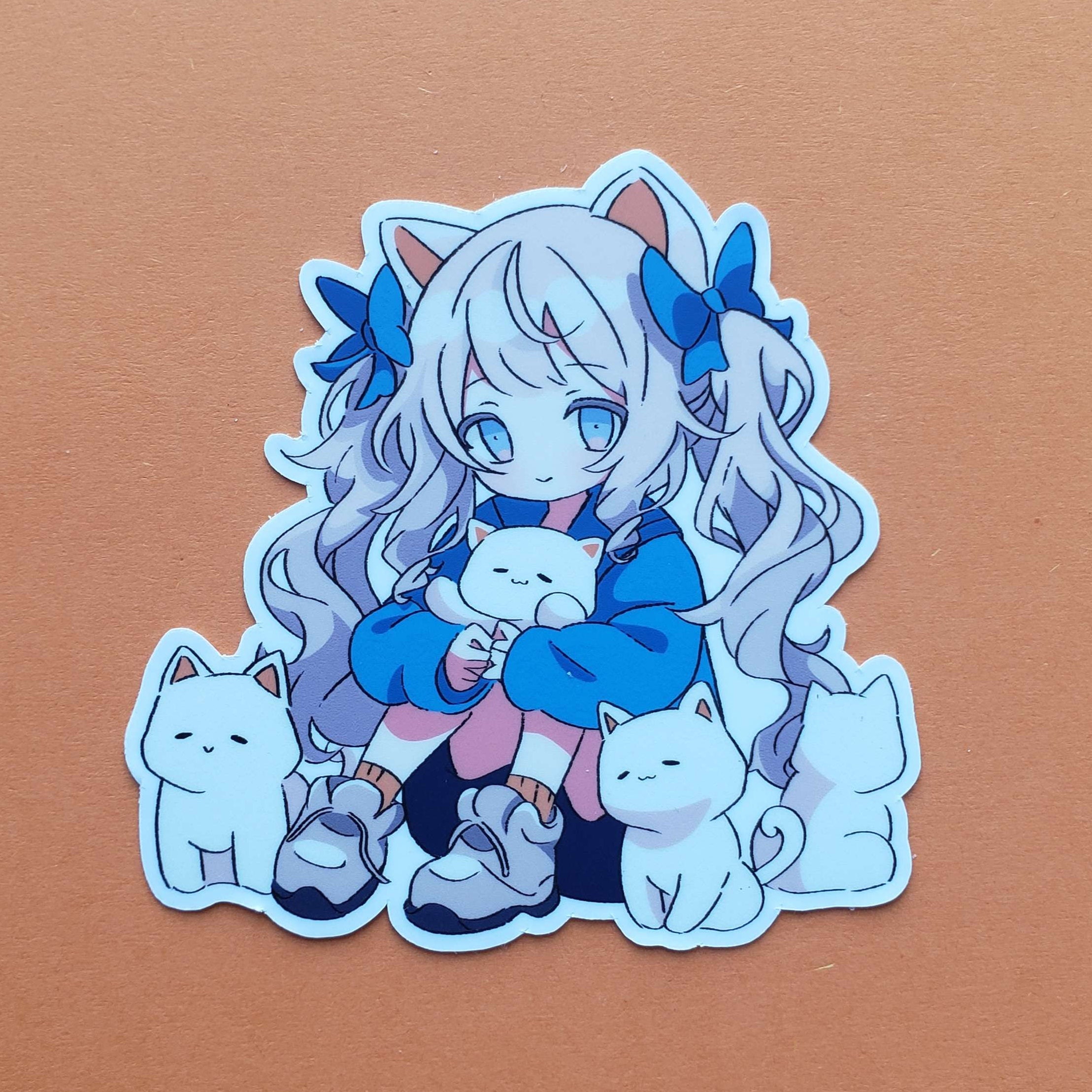 Original | Saiko Neko | Vinyl Sticker - Etsy