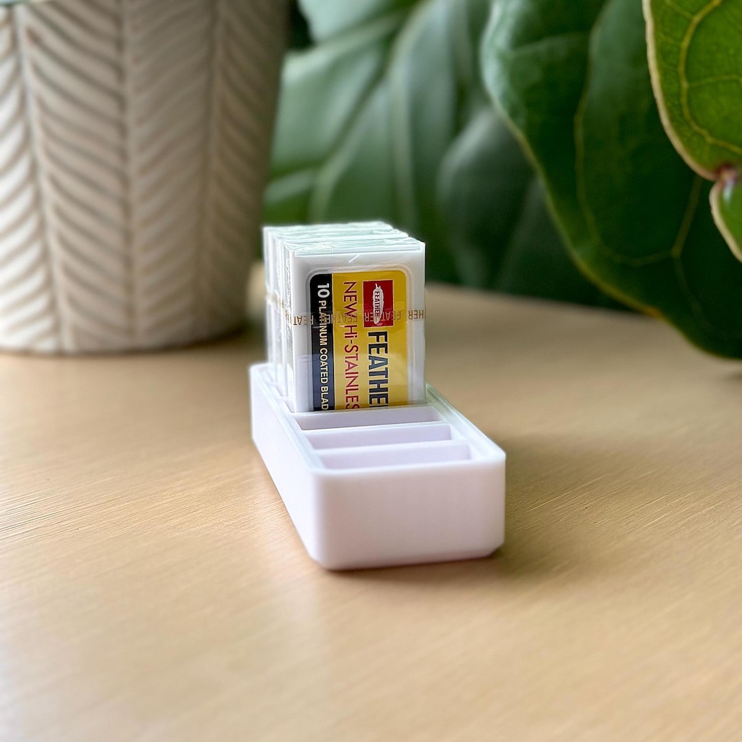 Double Edge Razor Blade Organizer - DE Safety Blade Storage - Etsy