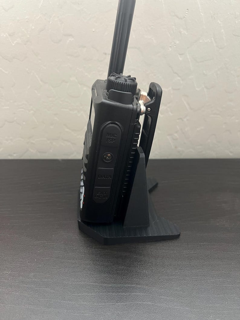 Universal Ham Radio Desktop Stand - Desk Stand Fits Various Hand-held ...