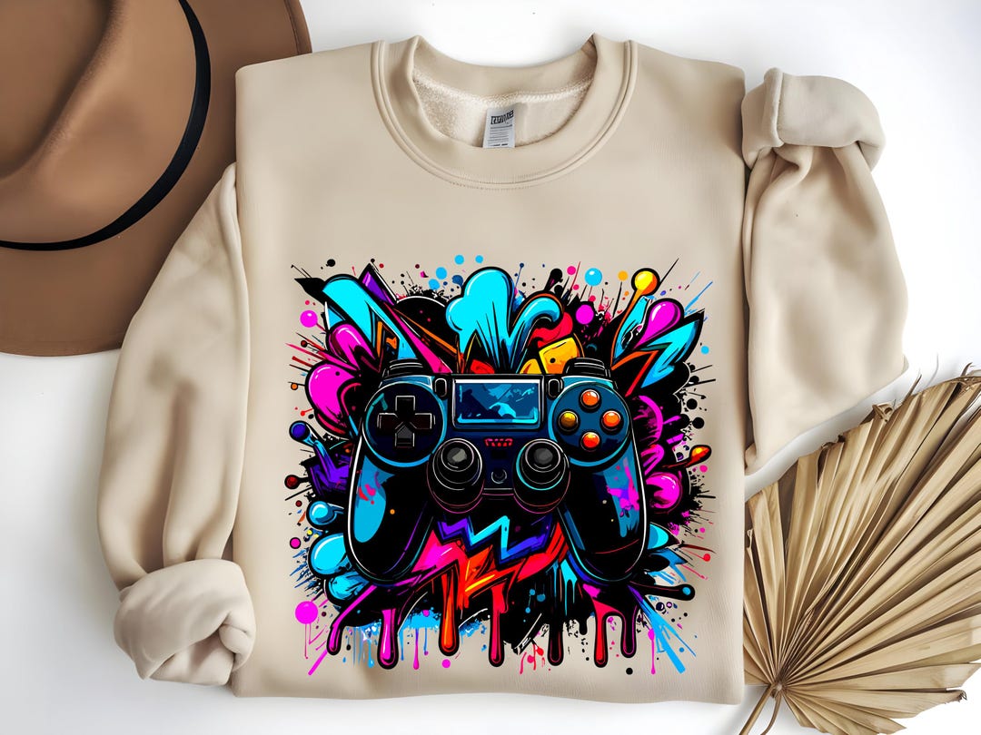 Funny Gaming Shirt, Video Gaming Controllers T-shirt, Gamer Controller ...