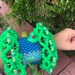 Dinosaur Evolution Light up Slinky Rotating Kandi Cuff Rave Pony Bead ...