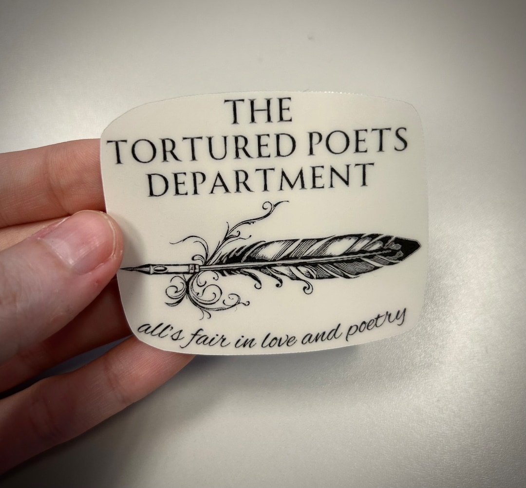 TTPD - TRANSPARENT BACKGROUND Vinyl Sticker - Etsy