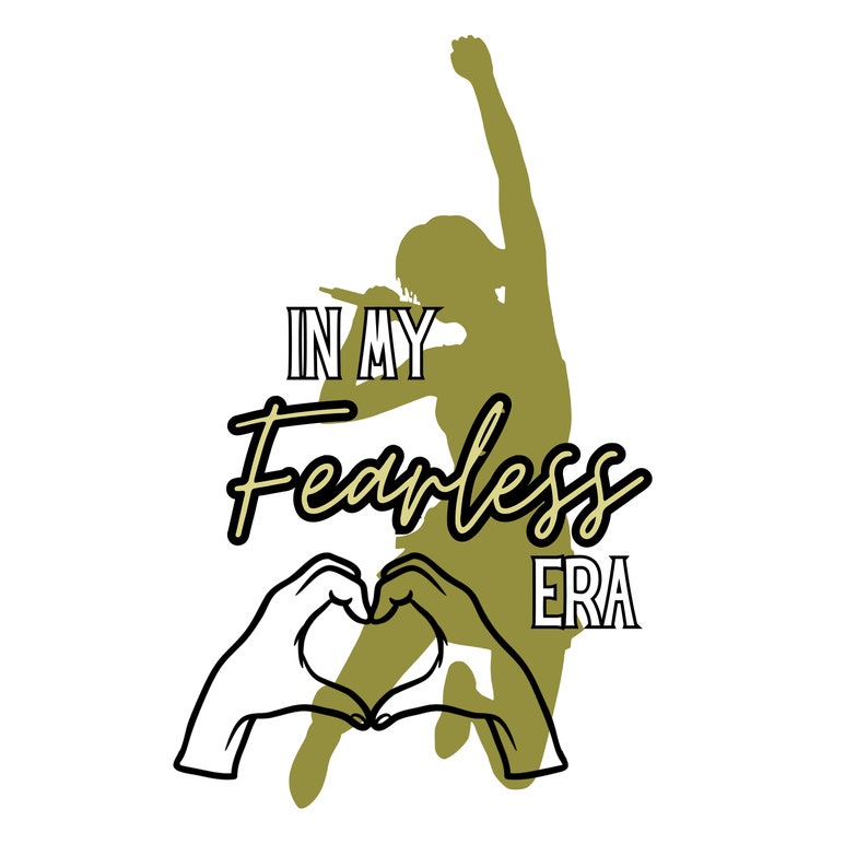 In My Fearless Era PNG File Transparent Background Taylor Swift - Etsy