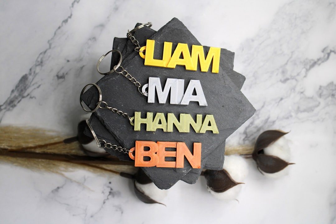 Personalized Keychains With Names Gifts for Children Gifts - Etsy