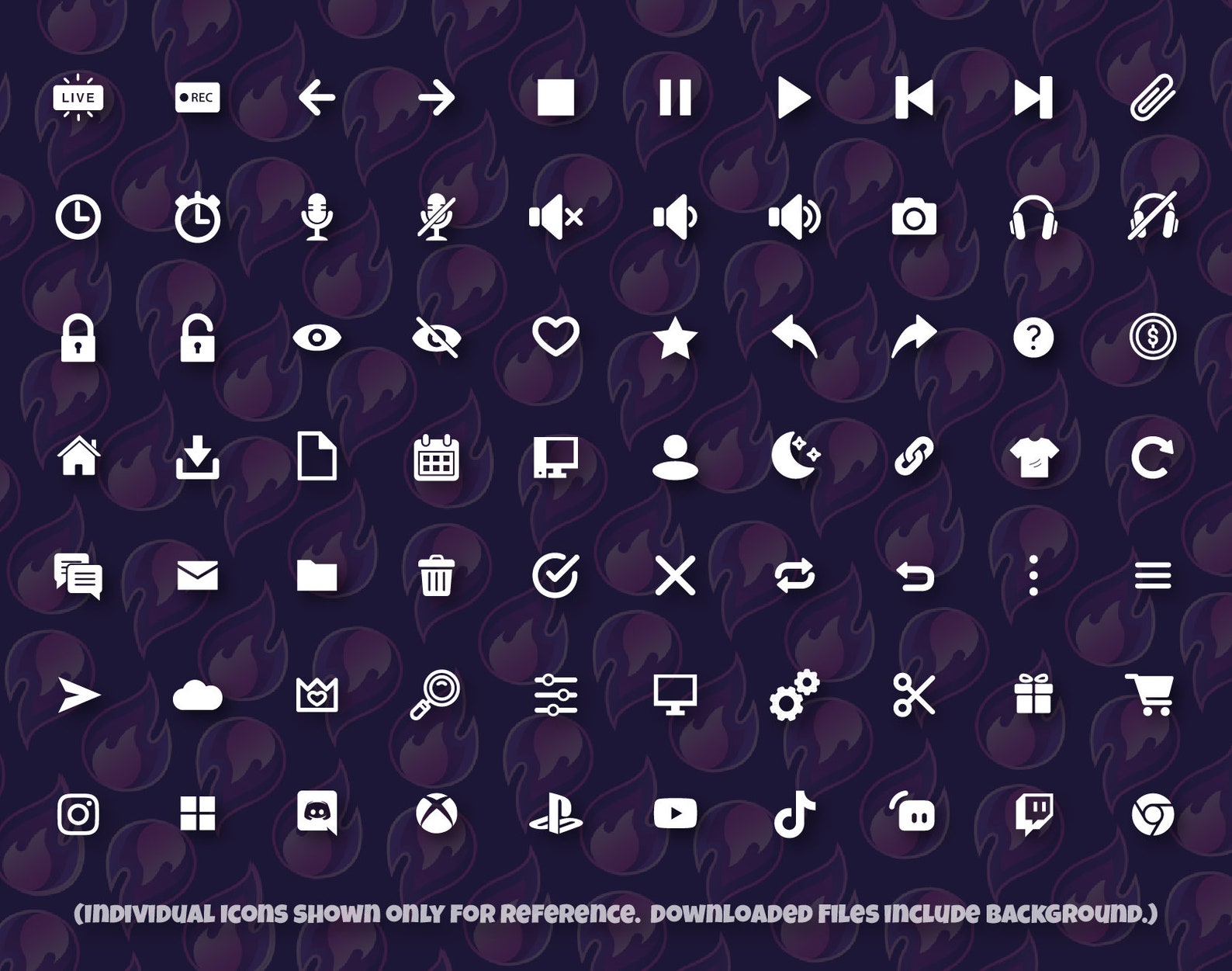 280 Stream Deck Icons - Sunset - Etsy
