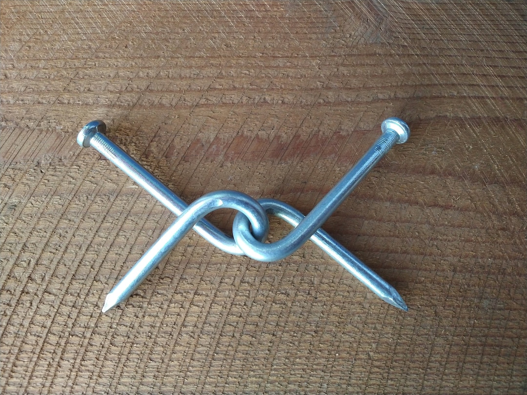 Steel Nail Puzzle Made in USA - Etsy